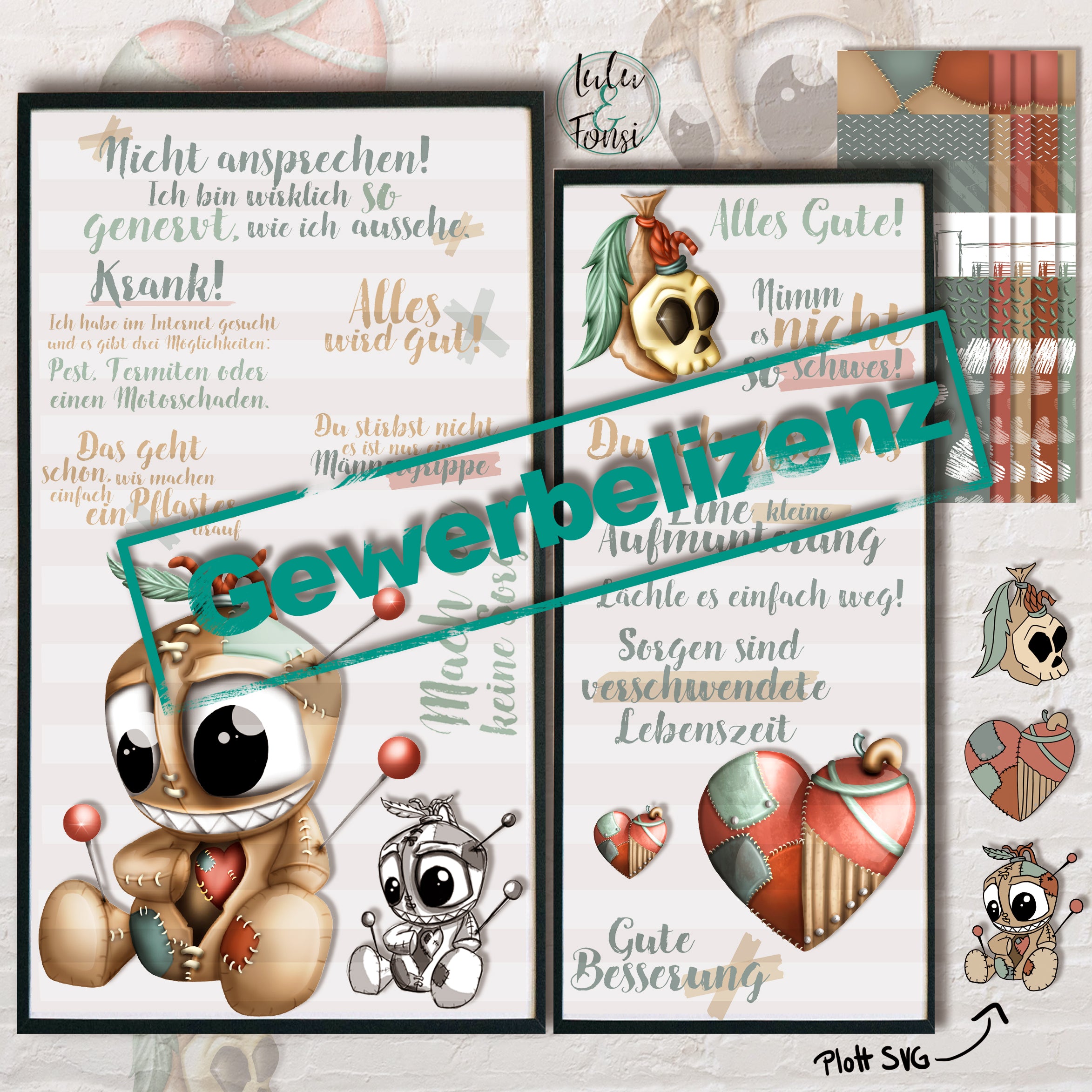 Gewerbelizenz - Digiset "Black Magic" – Lulu und Fonsi